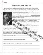 Martin Luther King Jr. Lesson Plans, Themes, and Activities