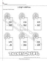 Thanksgiving Printouts from The Teacher's Guide